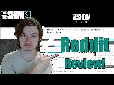 MLB THE SHOW REDDIT REVIEW EP. 1! MLB THE SHOW 21 DIAMOND DYNASTY