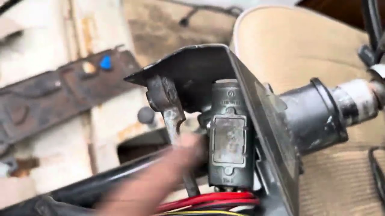 Ignition Switch Removal VW Baywindow Bus