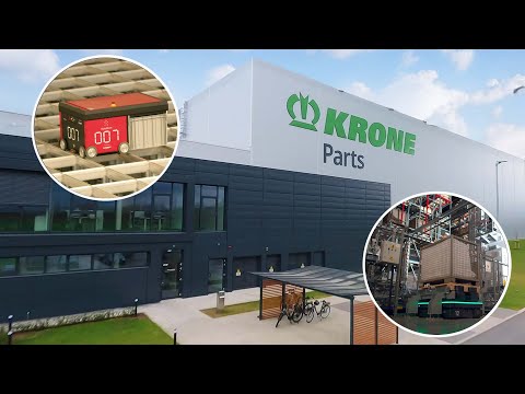Inside the KRONE High-Tech Warehouse: Automation, Sustainability & Social Integration