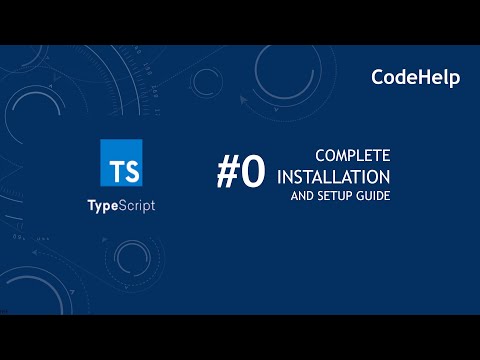 TypeScript #0: Installation and Setup Guide : MACBOOK