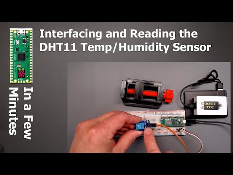 How to interface and use the DHT11 Temp Humidity Sensor