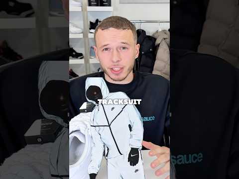 Fully Reflective Nike Tech Fleece Tracksuit π₯