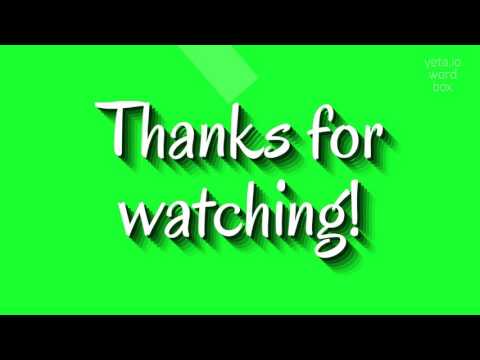 How to say "hopscotch's"! (High Quality Voices)