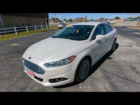 2014 Ford Fusion Titanium Hybrid For Sale