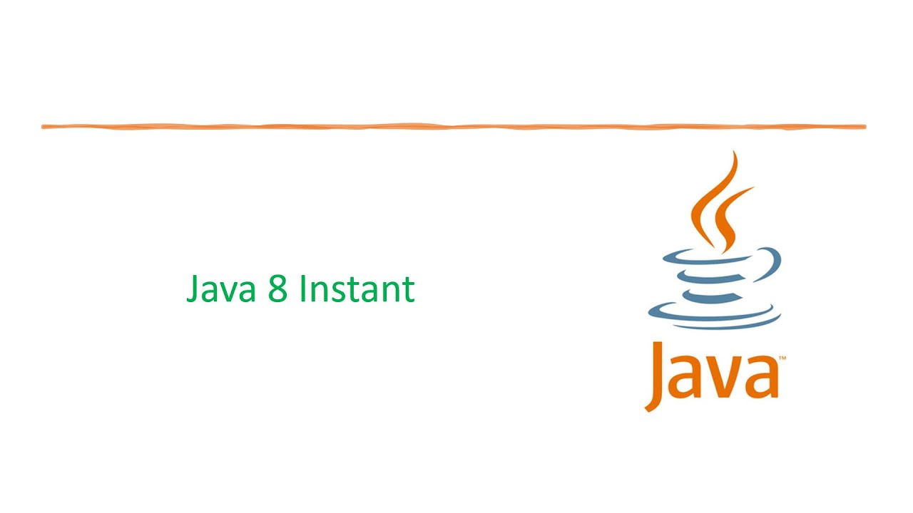 DATE & TIME API: Java 8 Instant | Java 8 Version