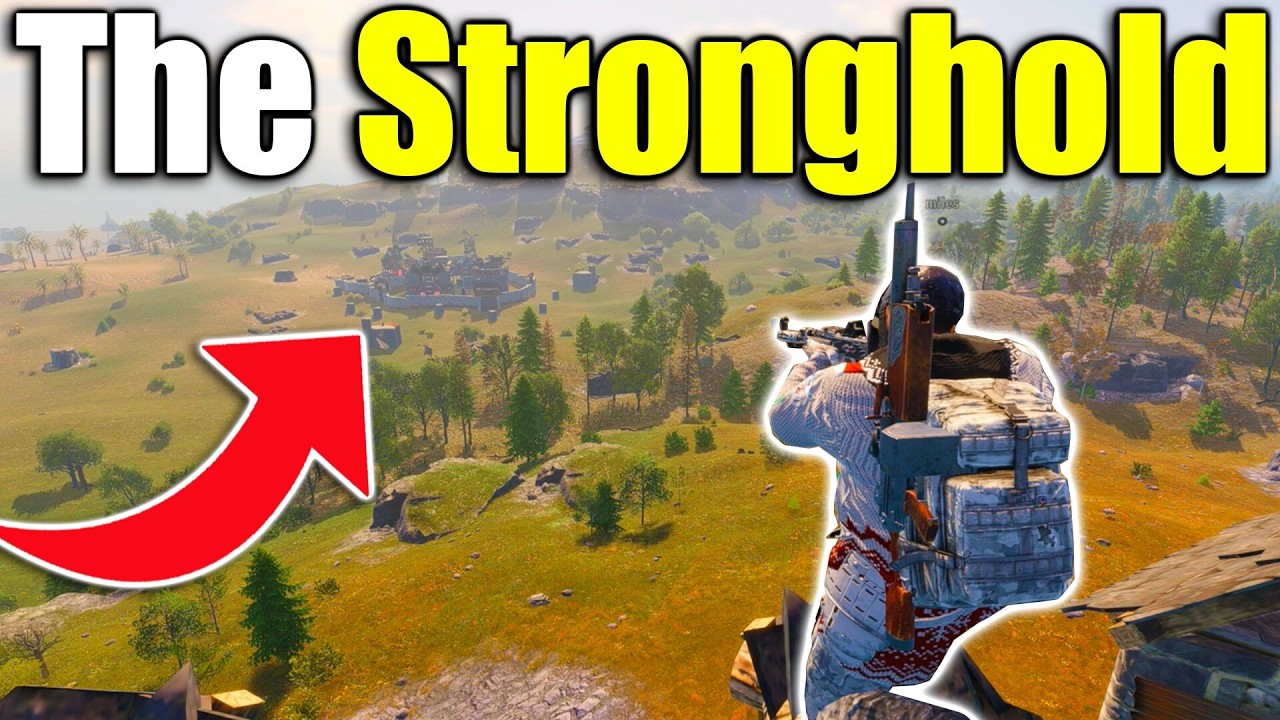 The Attack on The Stronghold - Rust Console Edition