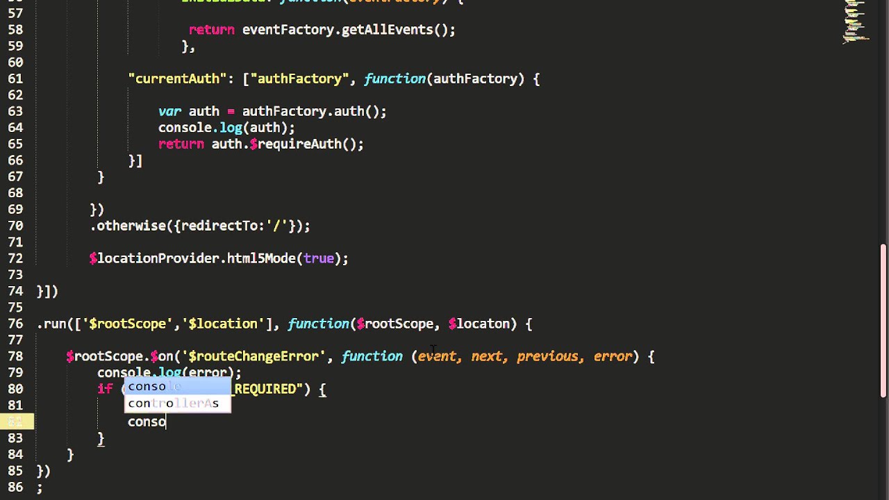 AngularJS and Firebase: Securing the Application (4/4)