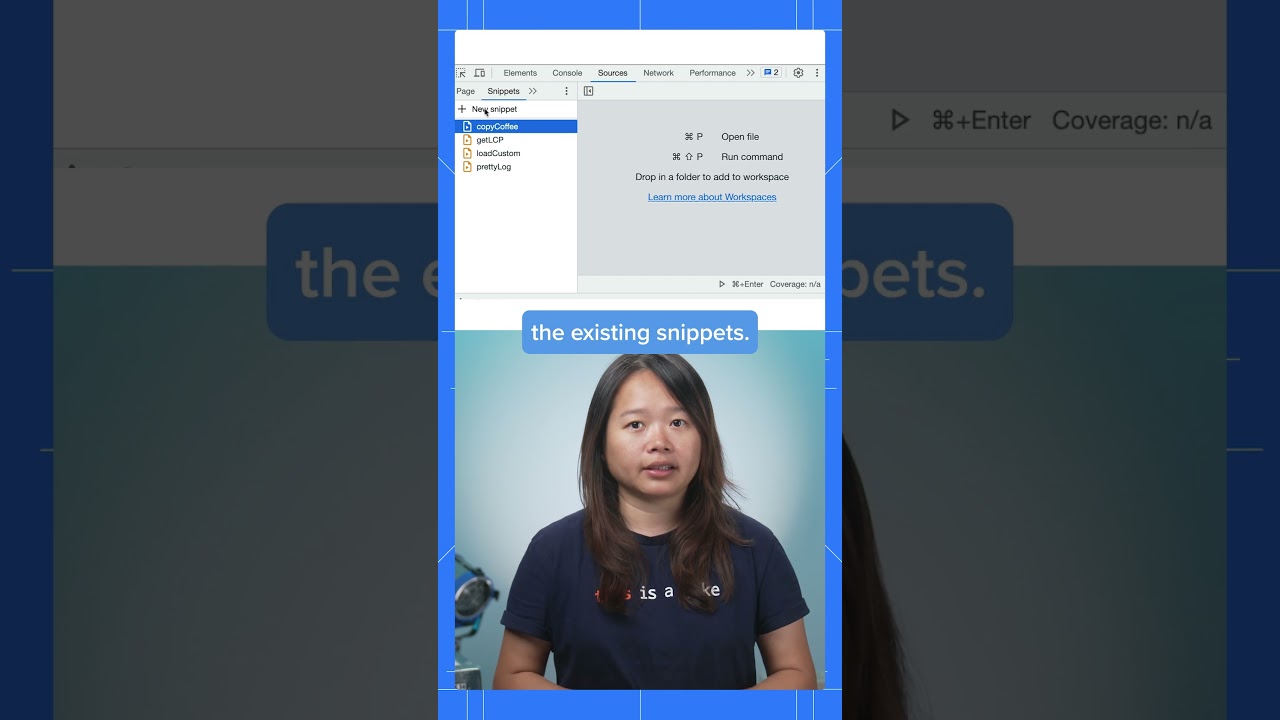 Snippets #DevToolsTips