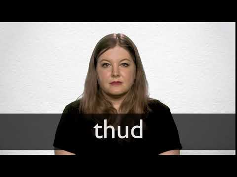 THUD definición y significado | Diccionario Inglés Collins
