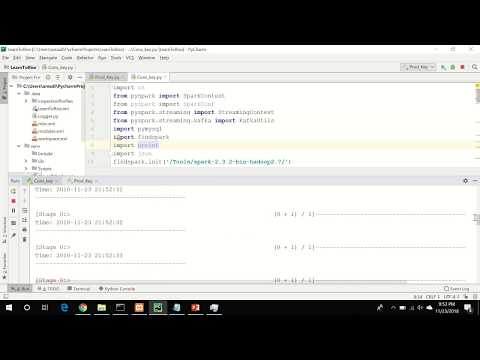 KeyStrokes Application Demo Using Kafka, Spark streaming, Python & MySQL