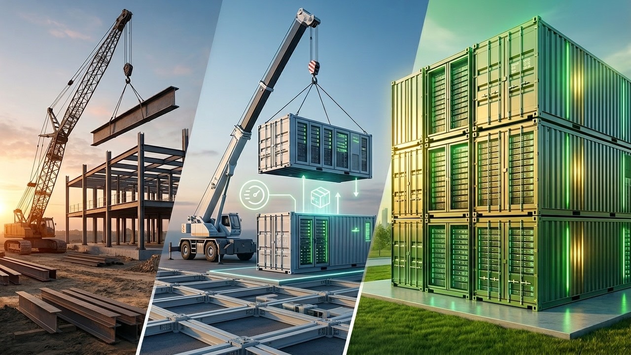 Container Data Centers Are Eating Traditional Infrastructure