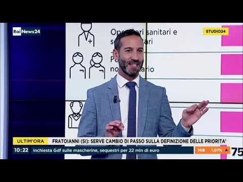 Riccardo Ricciardi ospite a Rai News 24 il 03/03/2021