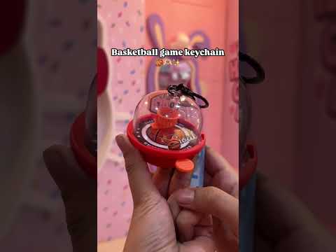 Basket Game Key Chain #keychain #kawaii #cutestationery