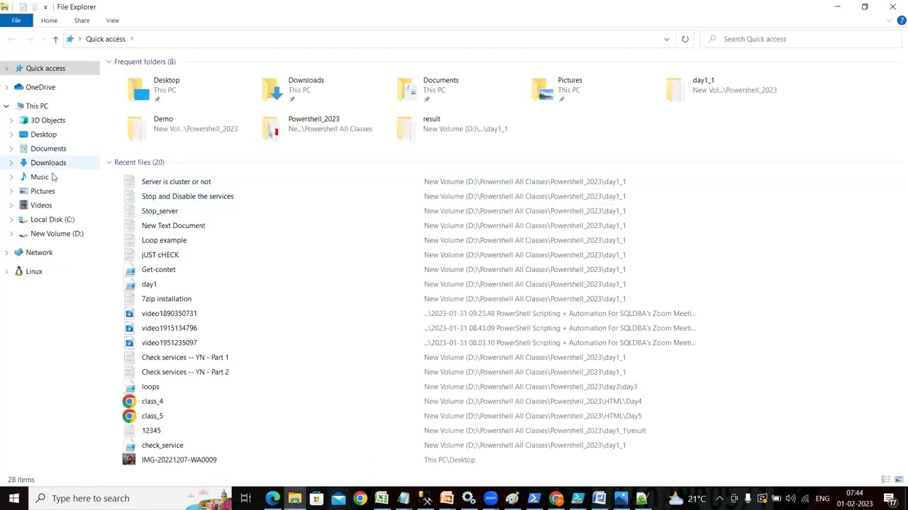 Powershell for SQL Server DBA - Day-1.6 , 1/02/2023