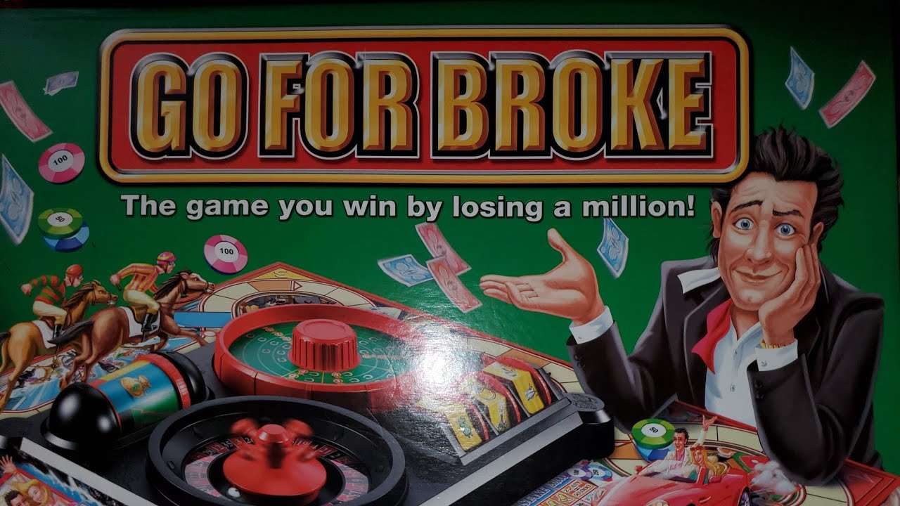 Parker Brothers Go For Broke Board Game Review