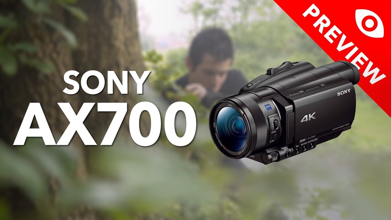 Sony FDR-AX700 4K Camcorder (FDRAX700B.CEE)
