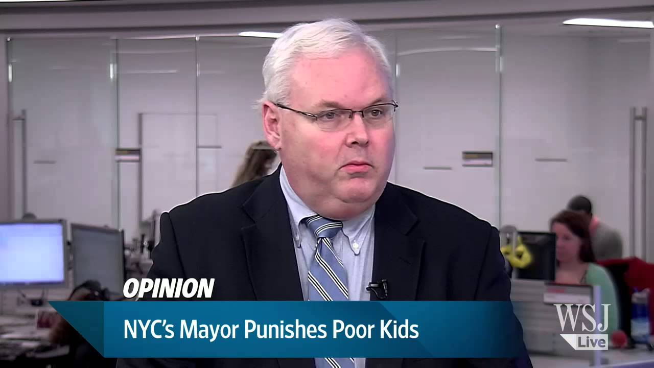 NYC's Mayor Bill de Blasio Punishes Poor Kids | WSJ Opinion