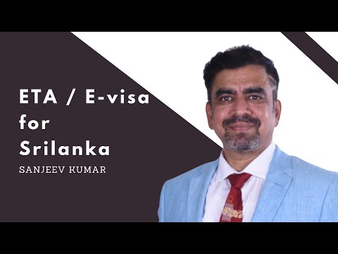 ETA ( Electronic Travel Approval ) for Srilanka