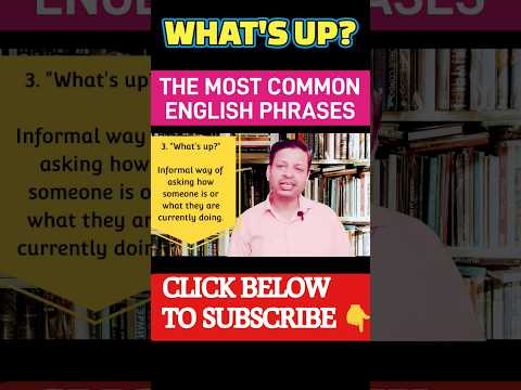 What's up? #shorts #shortsvideo #viralshorts #commonenglishphrases