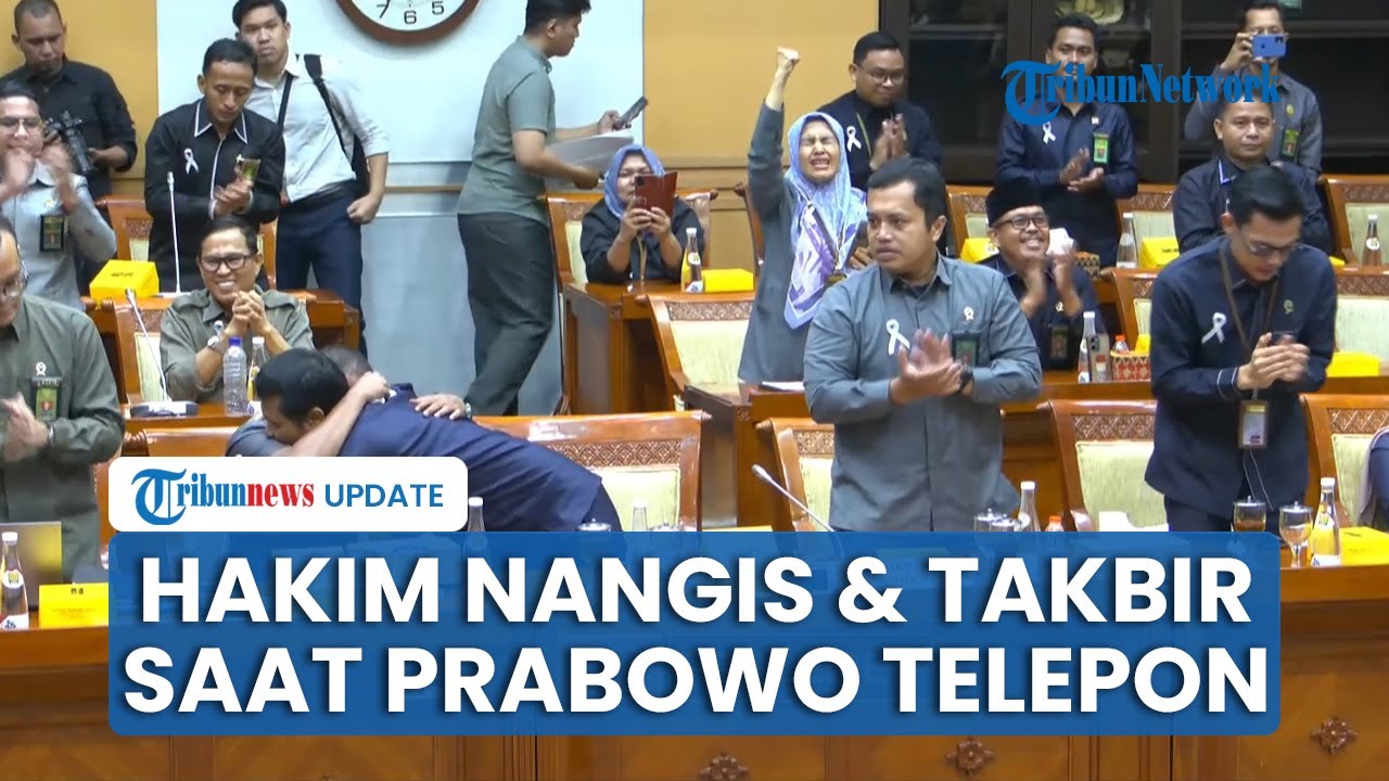 Momen Sufmi Dasco Mendadak Telepon Prabowo di DPR, Janji 'Depak' Hakim ... Momen Sufmi Dasco Mendadak Telepon Prabowo di DPR, Janji 'Depak' Hakim ...