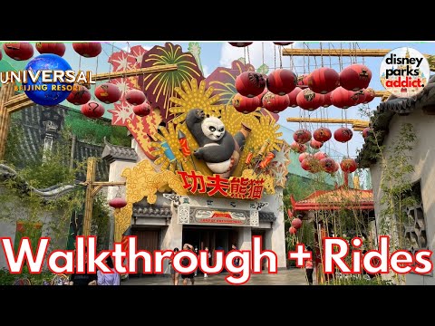 Kung Fu Panda - Land of Awesomeness - Universal Studios Beijing - Tour + Walkthrough - 2021