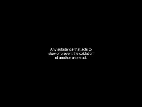 antioxidants video Dictionary meaning and pronunciation