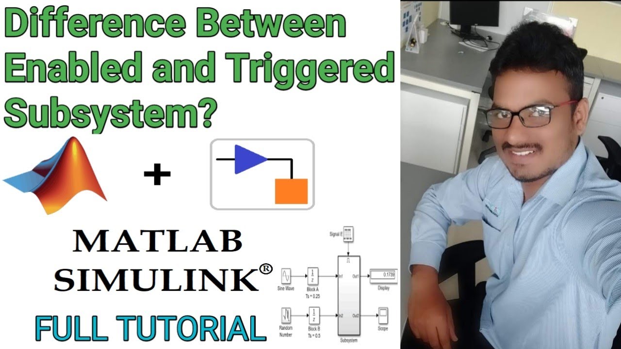 Simulink Tutorial - 09 : Difference Between Enabled & Triggered Subsystem?