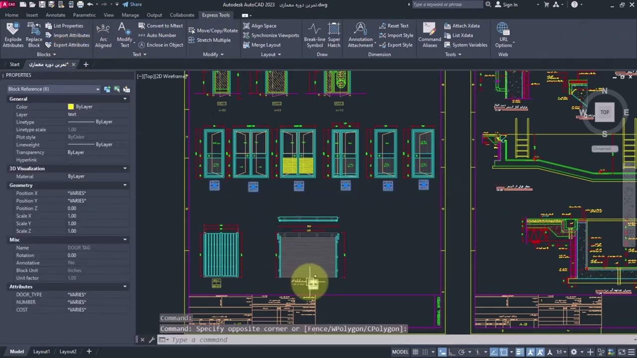 AutoCAD: Updating Attributes information using Excel file