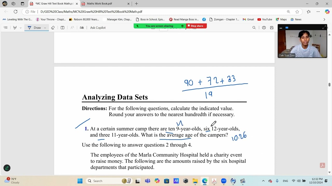 Chapter 9: Statistics And Data Analysis Full Explain Part 1