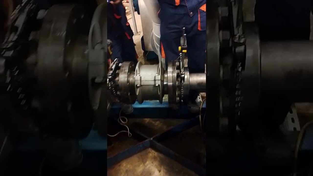 How the Laser Alignment tool is mounted and testing of static and moveable part