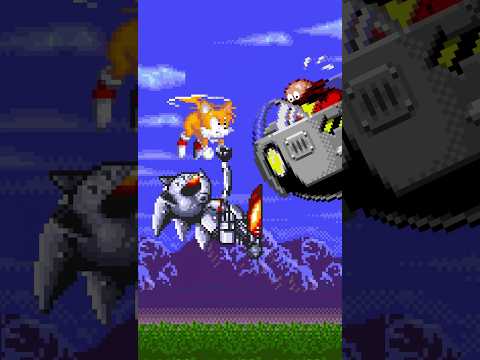 Mecha Sonic MK.1 VS NEW and HARDER BOSSES in Sonic 3 A.I.R. 🔥 Sonic 3 A.I.R. mods Shorts