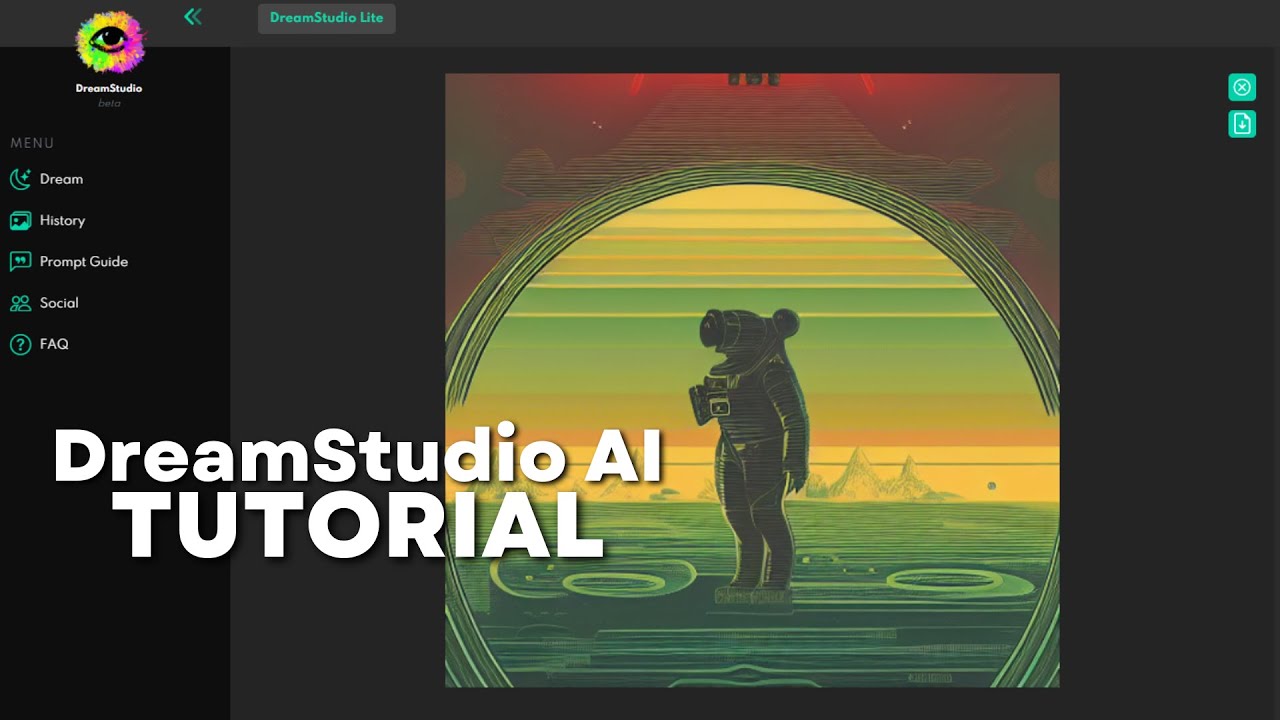 DreamStudio AI (Stable Diffusion) - Tutorial for Beginners