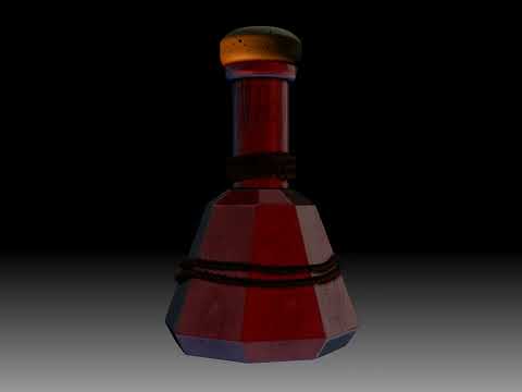🧪 Skyrim Minor Healing Potion - Ready for FDM and SLA Printing・ STL ...