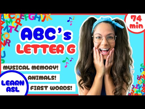 Christian ABCs for Toddlers and Children | Animals First Words & Spelling | Letter G!