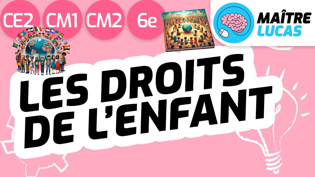 Droits de l'enfant CE2 - CM1 - CM2 - 6e - Cycle 2/3 - Enseignement moral et civique - EMC