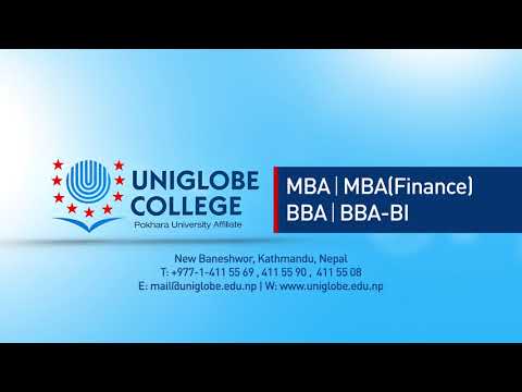 UNIGLOBE COLLEGE -logo Animation
