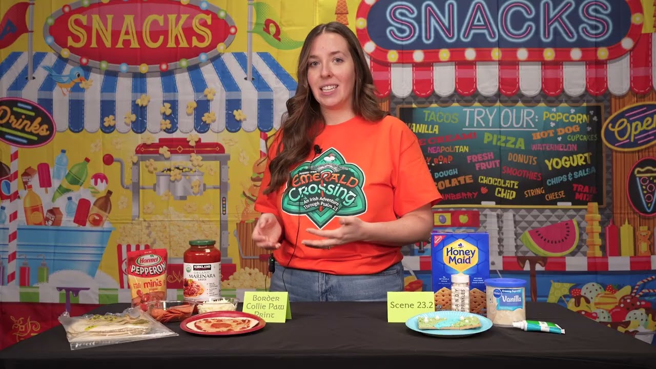 Emerald Crossing VBS: Day 2 Snacks