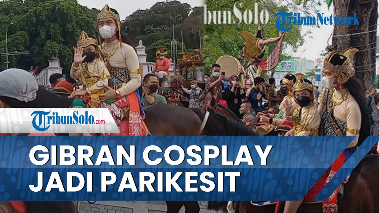 Gibran Cosplay Jadi Tokoh Wayang Parikesit, Temani Jan Ethes Naik Kuda ...