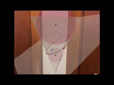 Dandelin Sphere Action: Case of the ELLIPSE.  Exploration in GeoGebra 3D with Augmented Reality