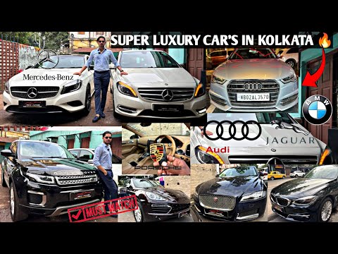Used Luxury Car's in Kolkata 🔥 Mercedes, BMW,Audi,porsche cayenne,jaguar,Range | Dream Machines