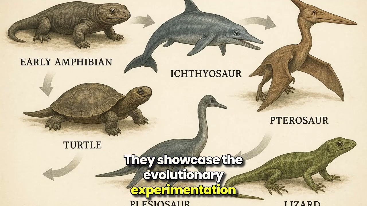 Fossil Reptiles  Evolution Uncovered