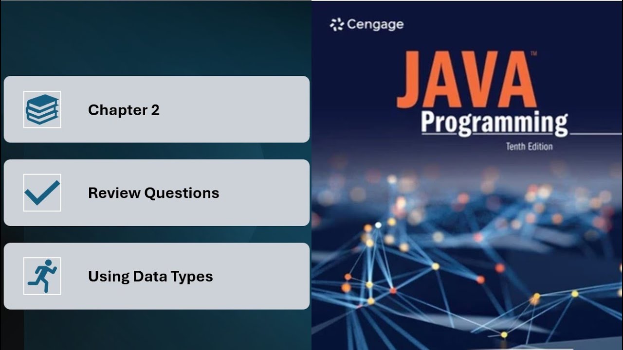 Java Programming Chapter 2: Using Data Types, study guide.