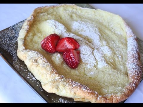 Dutch Baby Pancake Recipe - German Skillet Pancakes