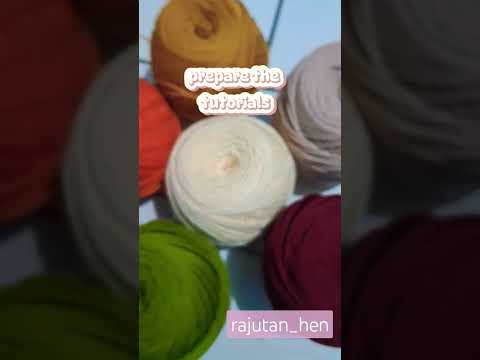 prepare for the tutorials #shorts #crochet #flower
