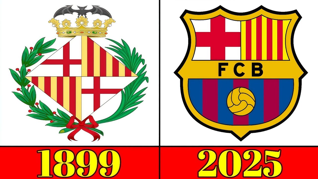 The Evolution of Barcelona Logo From 1899 to 2025