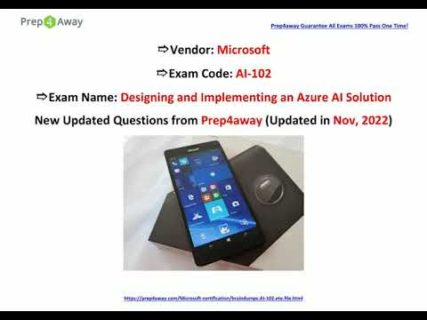 [Nov, 2022] Prep4away AI-102 PDF Dumps and AI-102 Exam Questions (29-44)