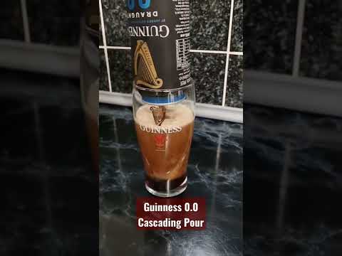 Pouring a Guinness 0.0 - Full Glass | Guinness 0.0 | Guinness Pour