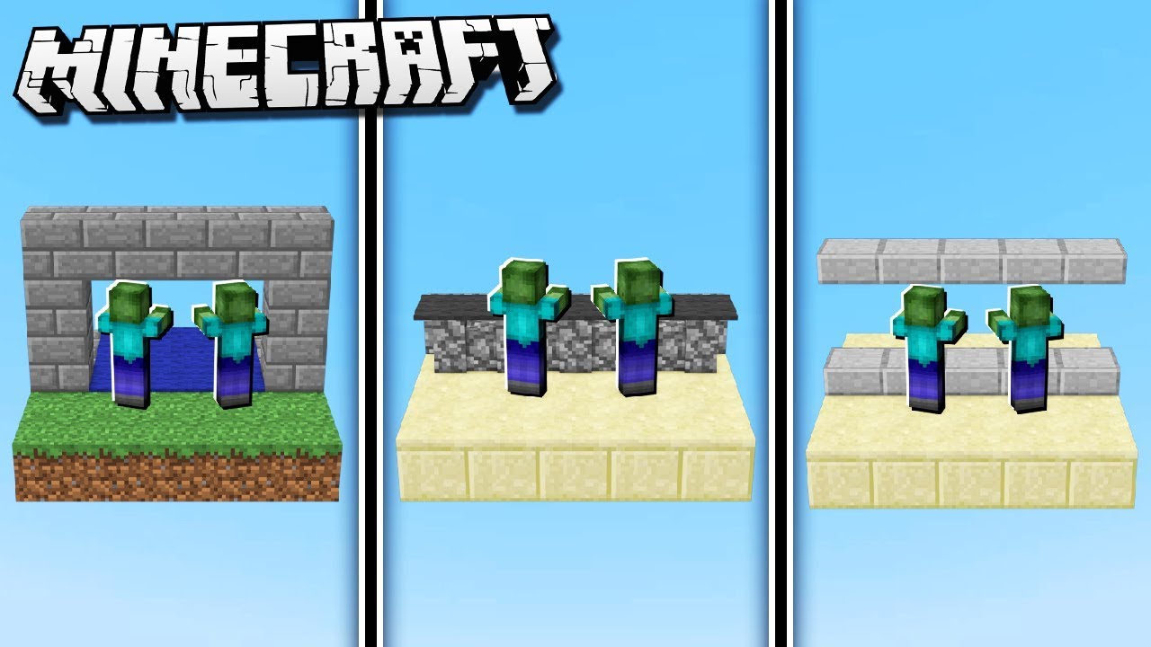 Easy MOB PROOF DOOR in Minecraft!