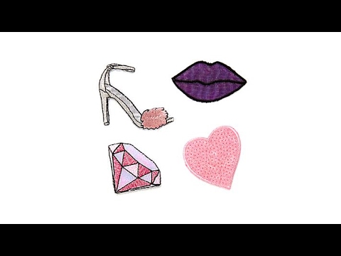 Steve Madden BGLITZ 4pack of Sticker Patches