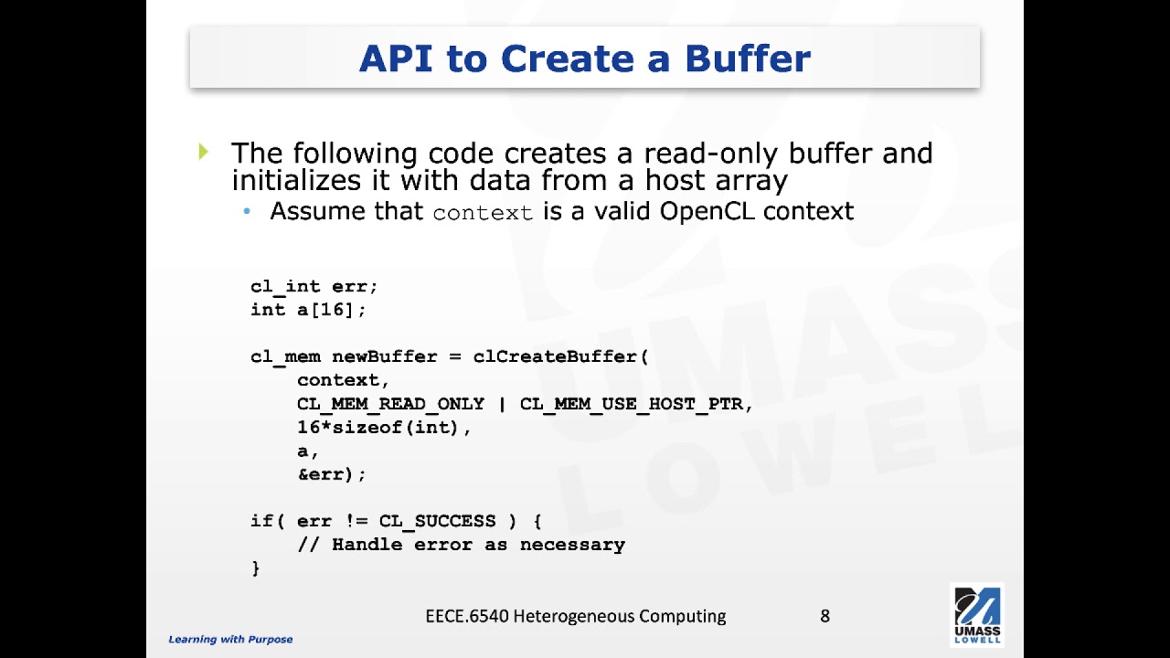 OpenCL Buffer Object